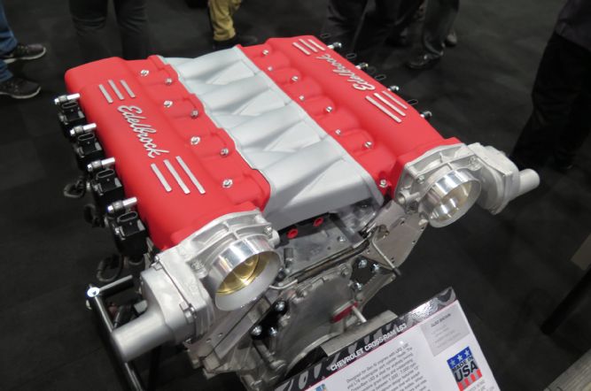 SEMA Show 'n' Tell: Edelbrock's New Cross-Ram Intake Manifold for LS3 ...