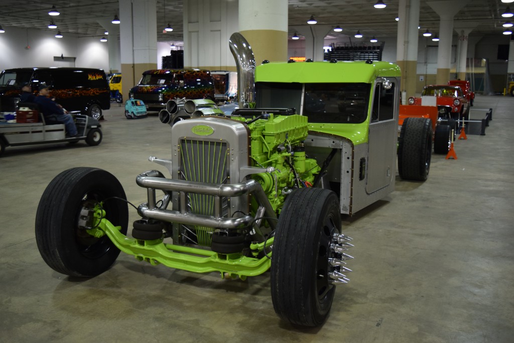 855ci Cummins Peterbilt Rat Rod at Piston Powered Autorama - OnAllCylinders