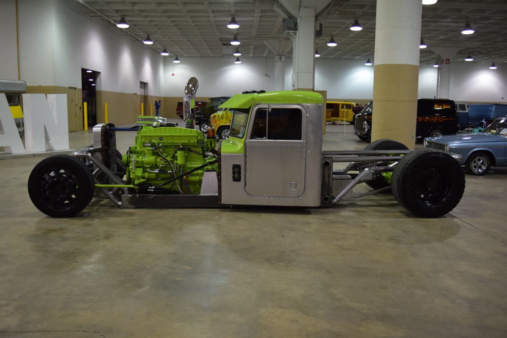 855ci Cummins Peterbilt Rat Rod at Piston Powered Autorama - OnAllCylinders