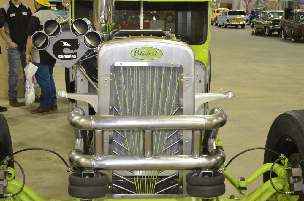 855ci Cummins Peterbilt Rat Rod at Piston Powered Autorama - OnAllCylinders