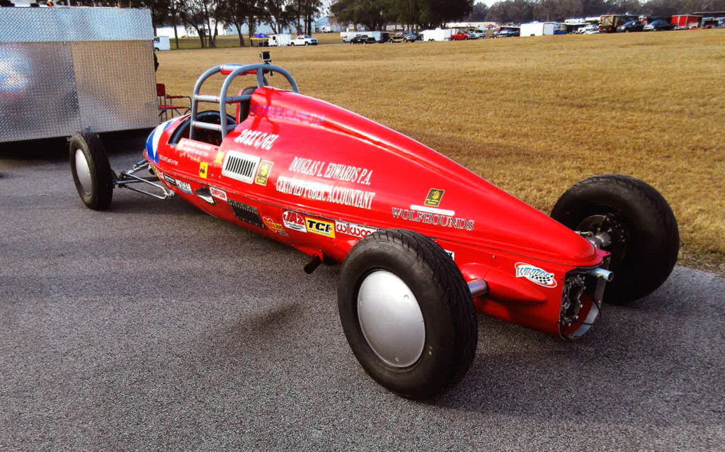 Check Out This Homemade Belly Tank Salt Flats Racer