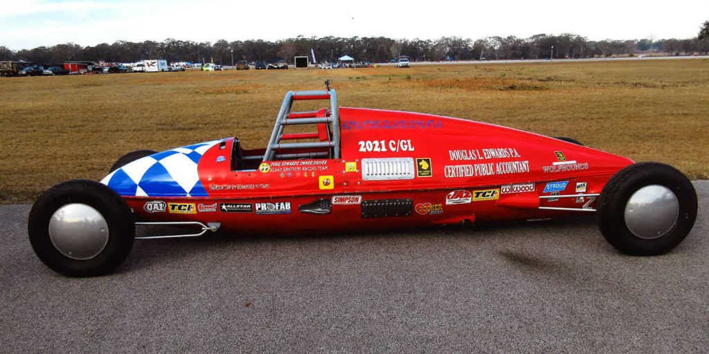 Check Out This Homemade Belly Tank Salt Flats Racer