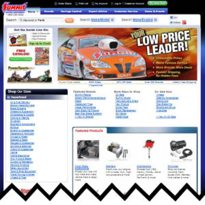 Website Wayback: A Visual History of SummitRacing.com & the Digital ...