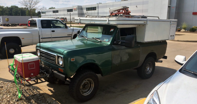 Lot Shots: International Scout II Camper