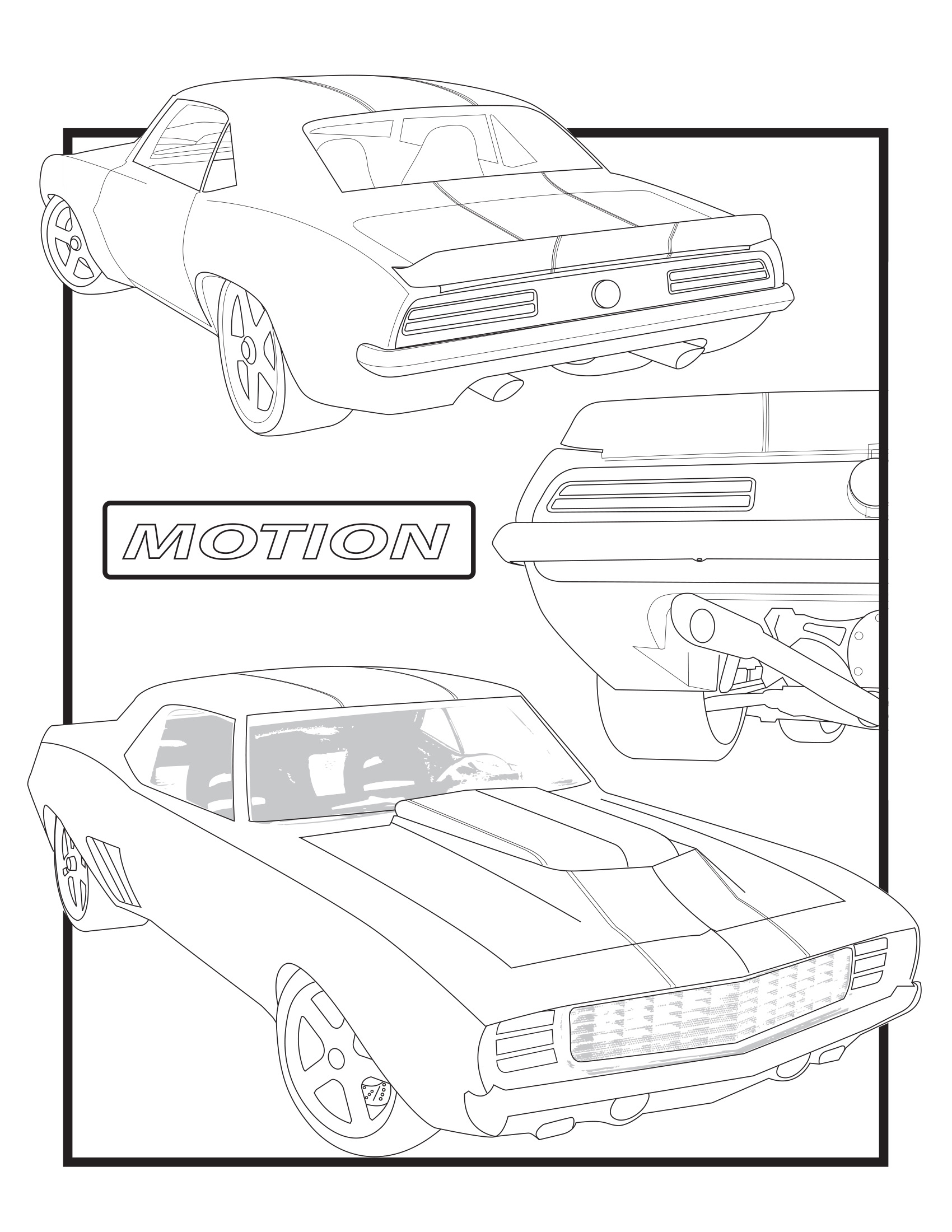 Laws Of Motion Coloring Coloring Pages