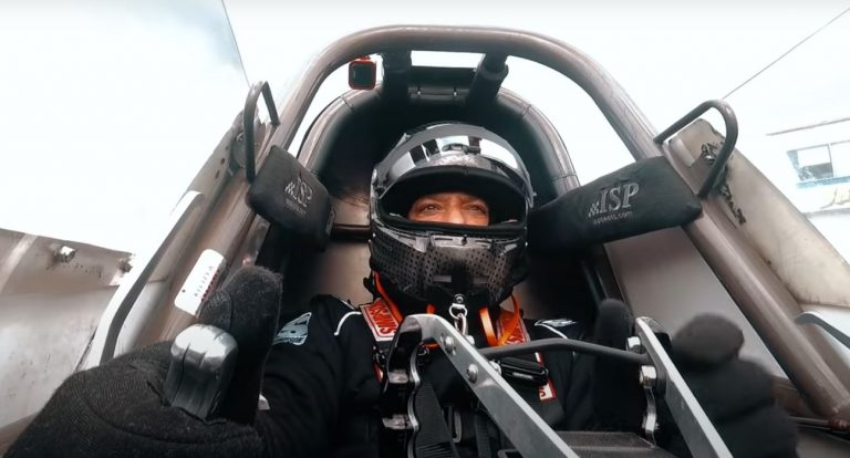 Watch NASCAR Legend Tony Stewart Pilot a Drag Racer