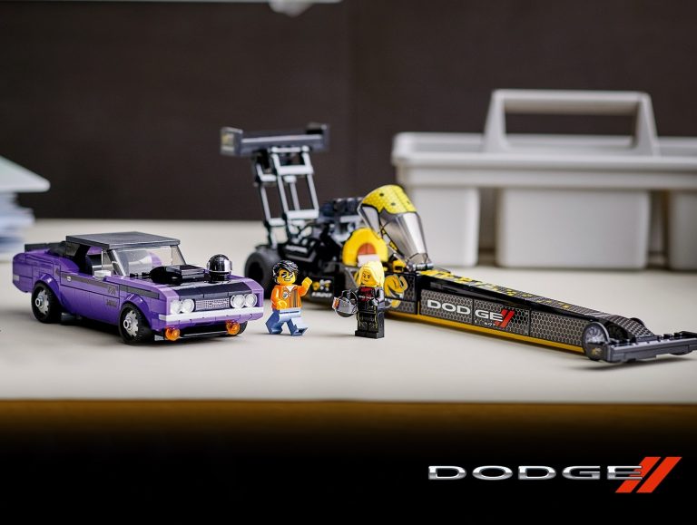 You Can Now Build an Official Dodge-Licensed Top Fuel Dragster Out of Legos