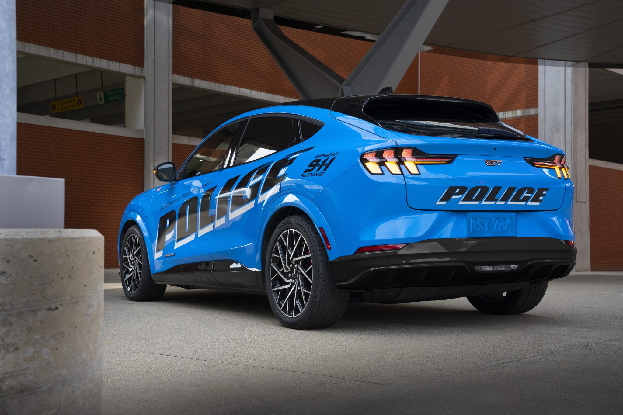Ford Provides All-Electric Police Vehicle to Michigan State Police for ...