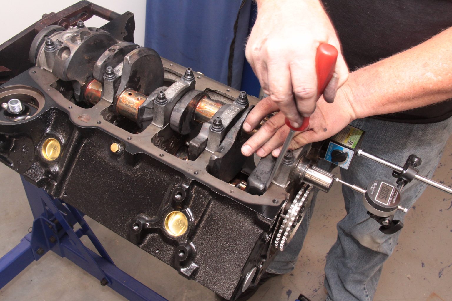 Long Rod Chevy 307 = Big Power