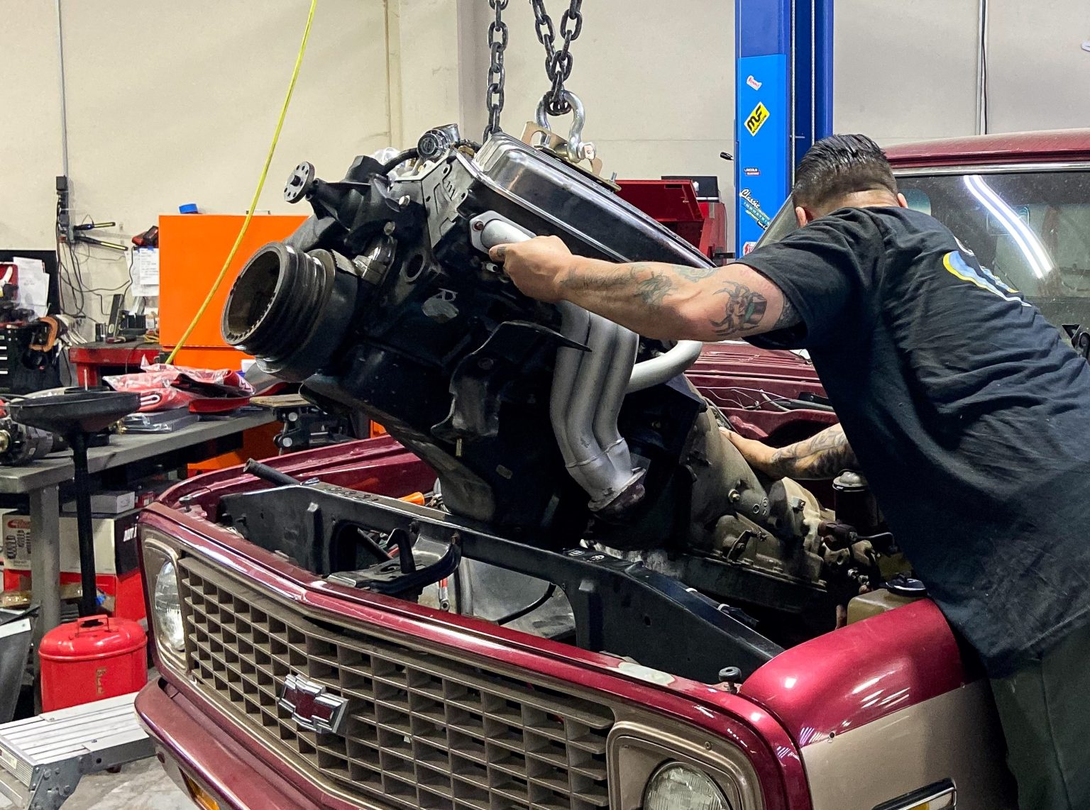 "Fully Torqued" on The History Channel Vehicle Feature: 1971 Chevy C-10 ...