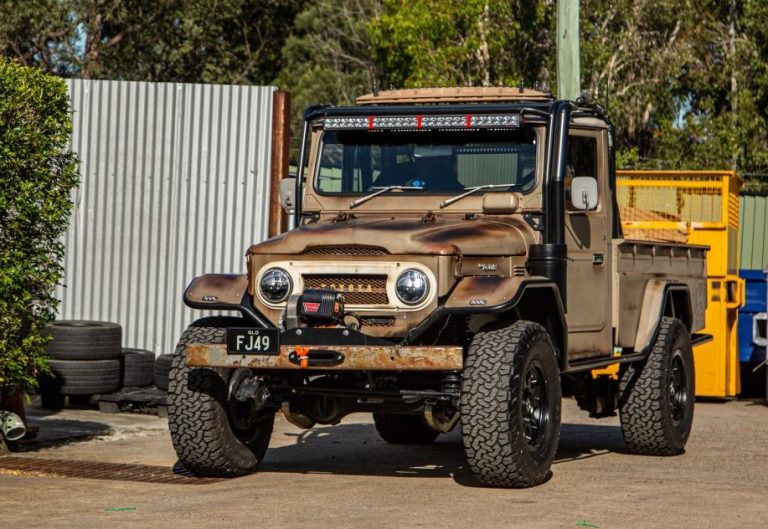 Check Out This Toyota FJ49 Land Cruiser Restomod That Traveled All the Way from Australia to ...