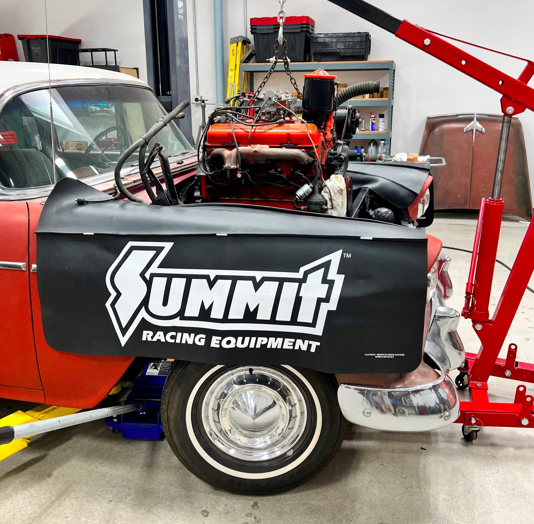 2CarPros Shows You How to Stuff a GM LS Engine in a 1955 Chevy