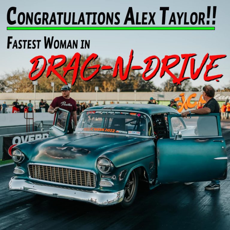 Alex Taylor Q&A: Catching up with the Fastest Woman in Drag & Drive Racing!