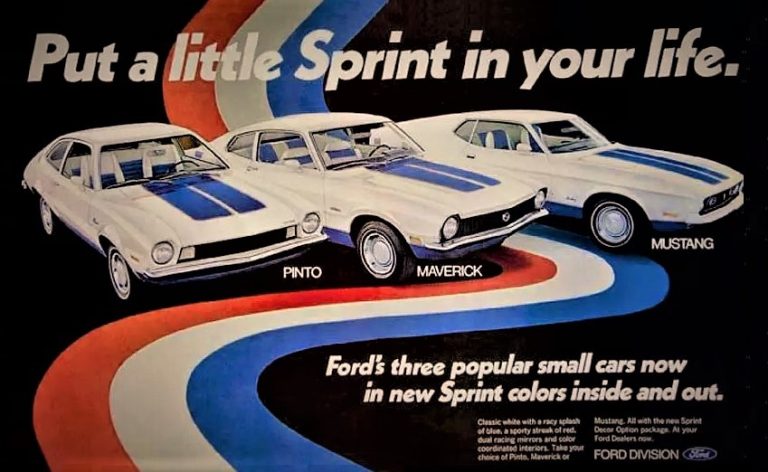 Ford's 1972 Sprint Décor Option was a Patriotic Package for the Mustang ...