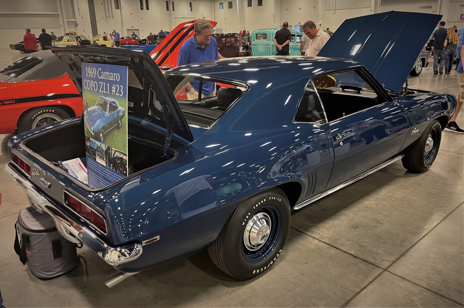 Behold the Mighty 1969 Chevy Camaro COPO ZL-1!