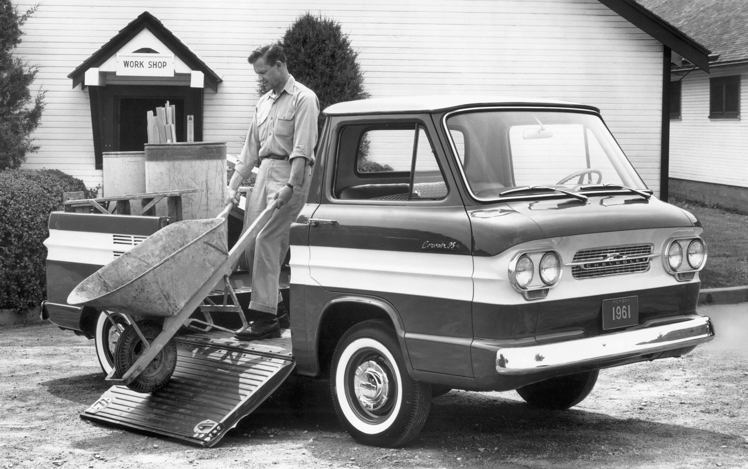 Is this 1962 Chevy Corvair 95 Loadside Truck the Rarest 'Vair of Them All?