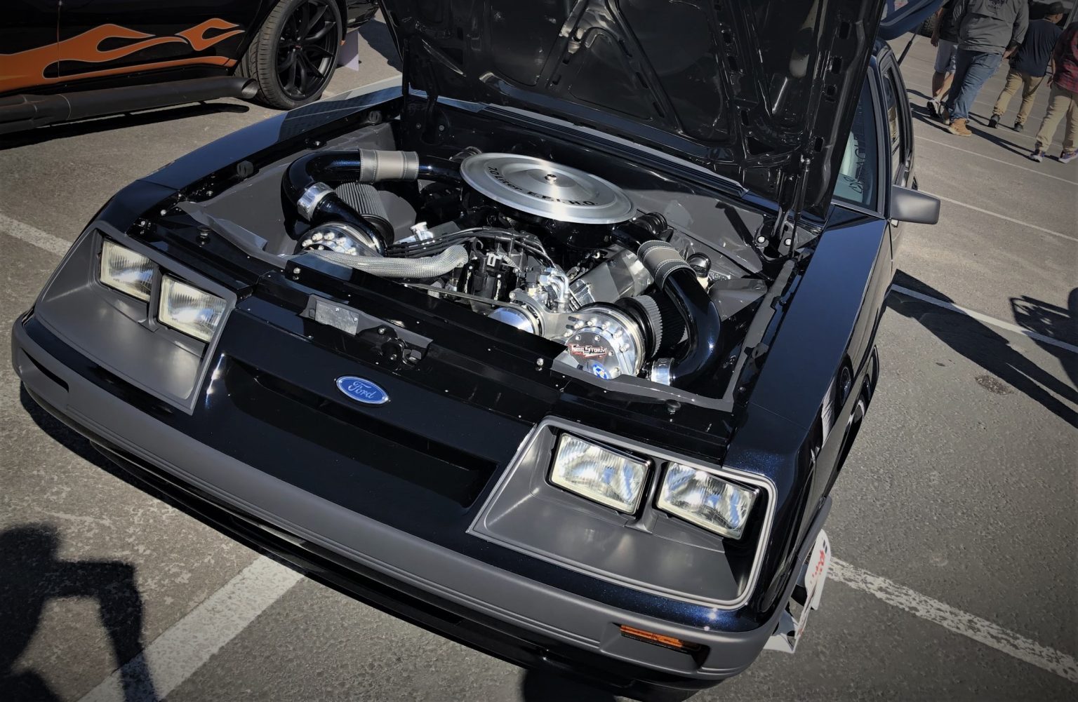 SEMA Vehicle Feature: 1986 Ford Mustang Fox Body with a Twin ...
