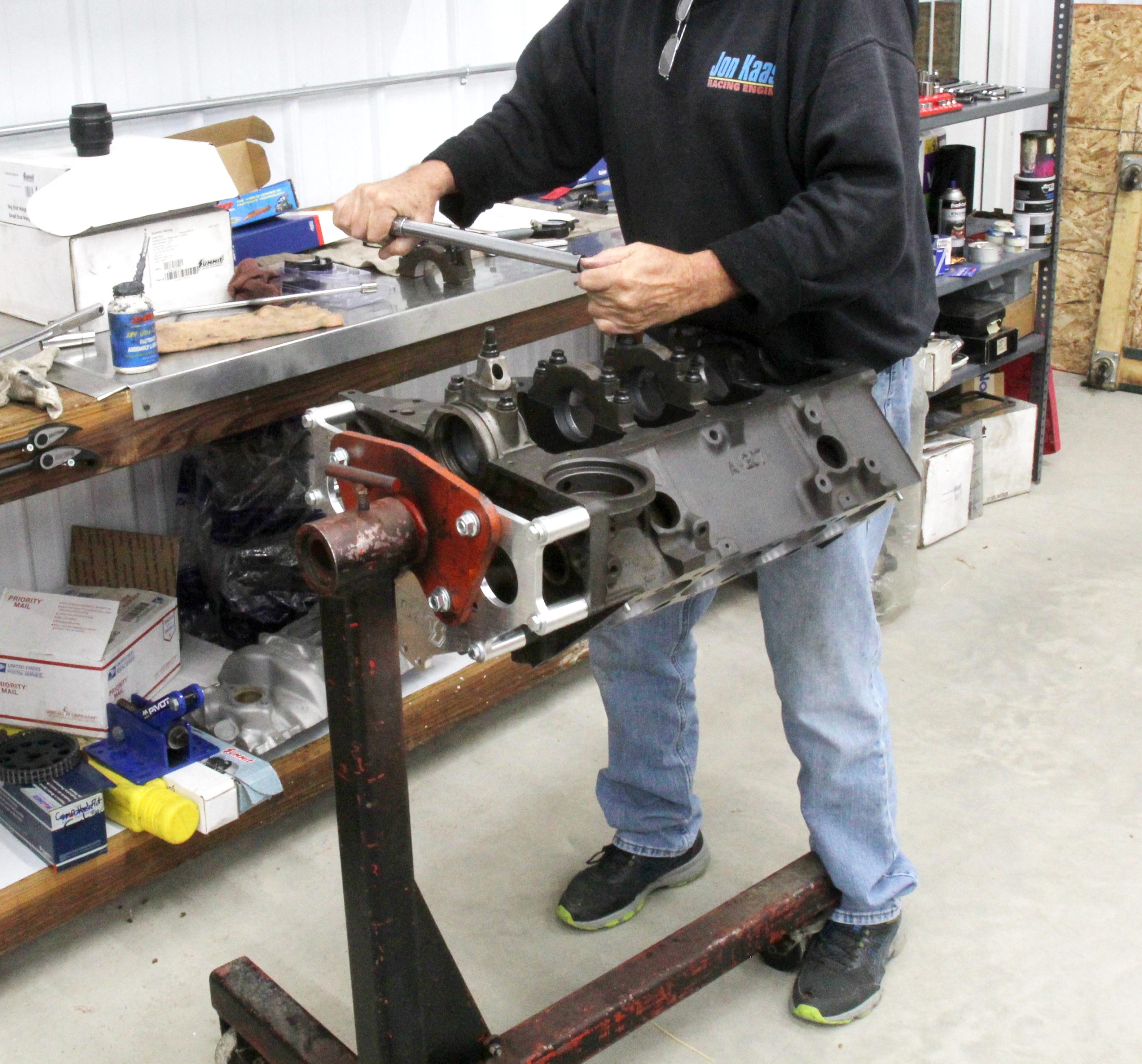 Garage Hacks for Engine Stands