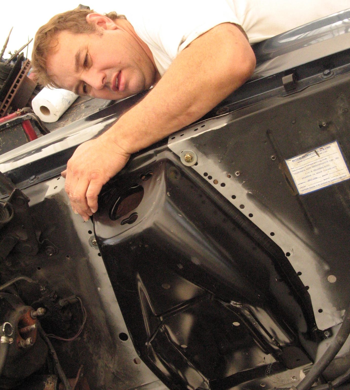 How to Replace Cracked Shock Towers in a Vintage Ford Mustang