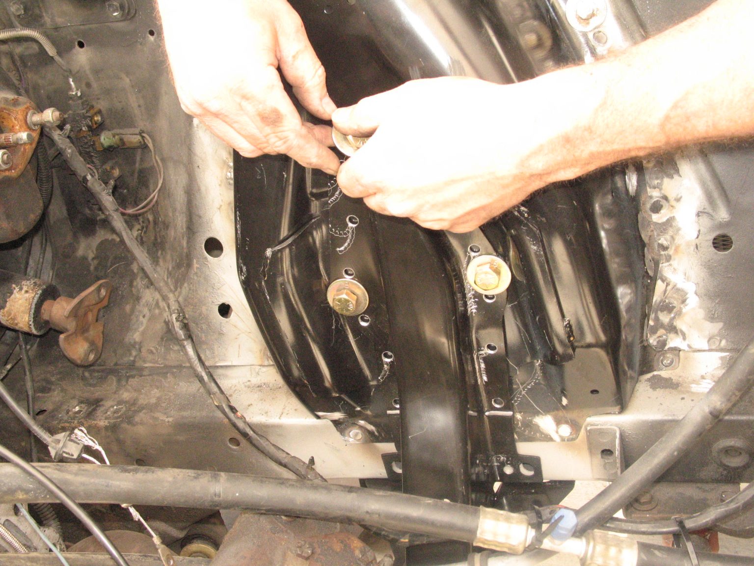 How to Replace Cracked Shock Towers in a Vintage Ford Mustang