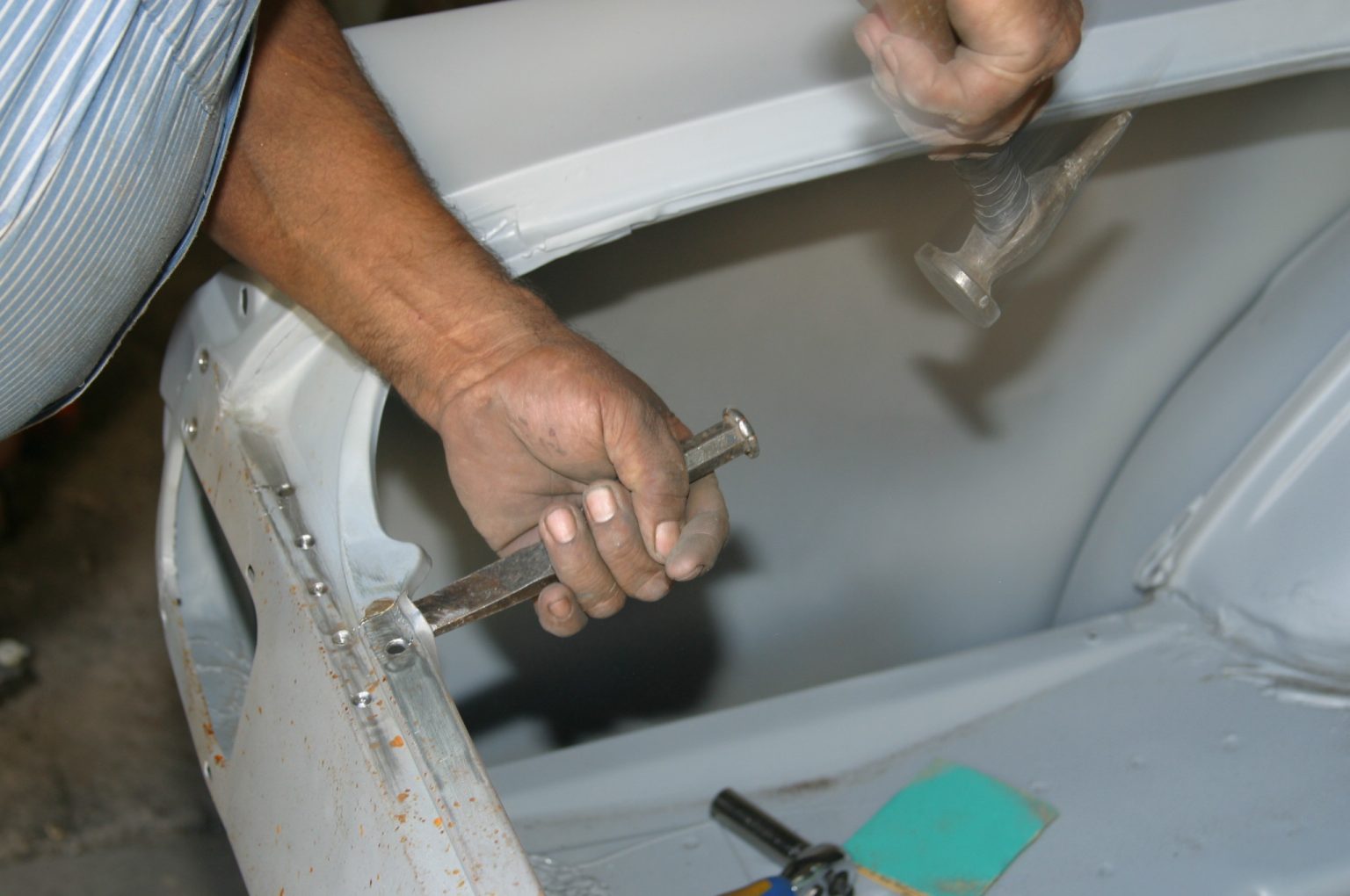 Quarter & Tail Panel Replacement on a Classic Car