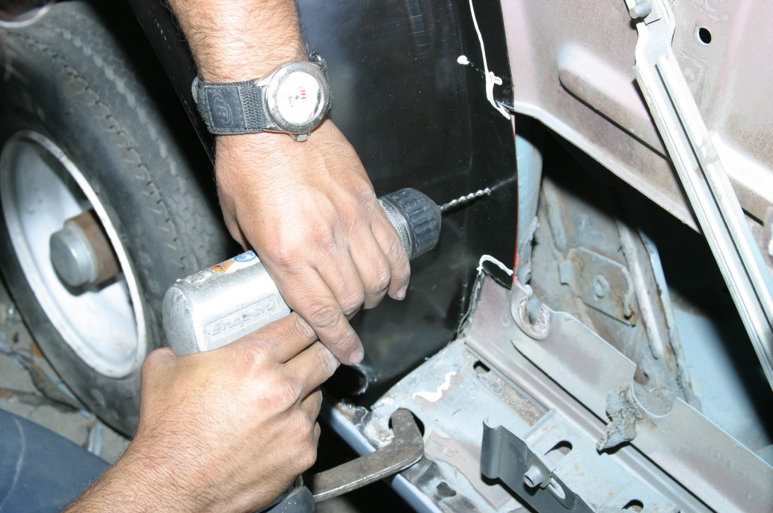 Quarter & Tail Panel Replacement on a Classic Car