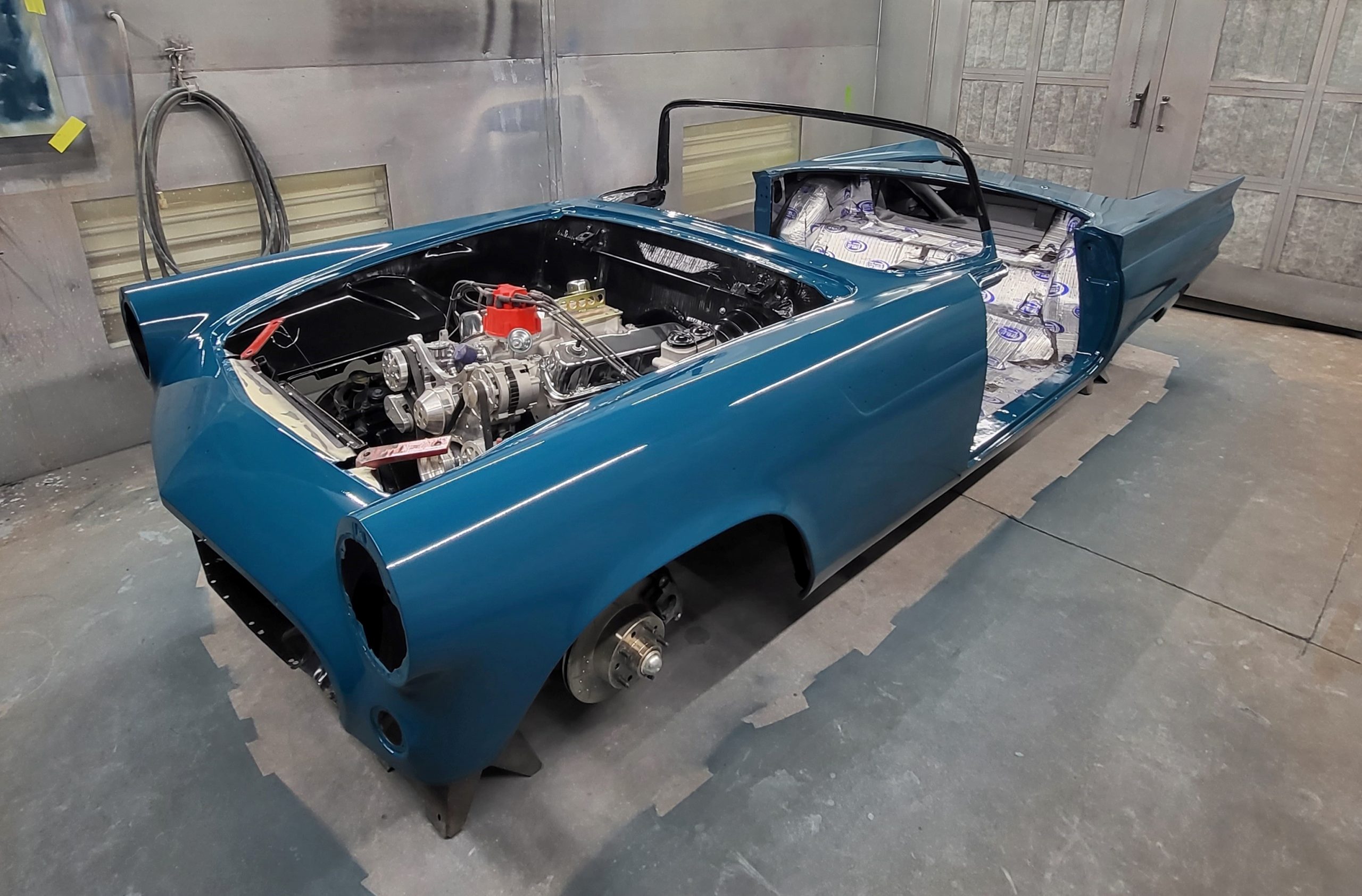Sam the Baby Bullet: Cool Hand Customs Builds a 1957 Ford Thunderbird ...