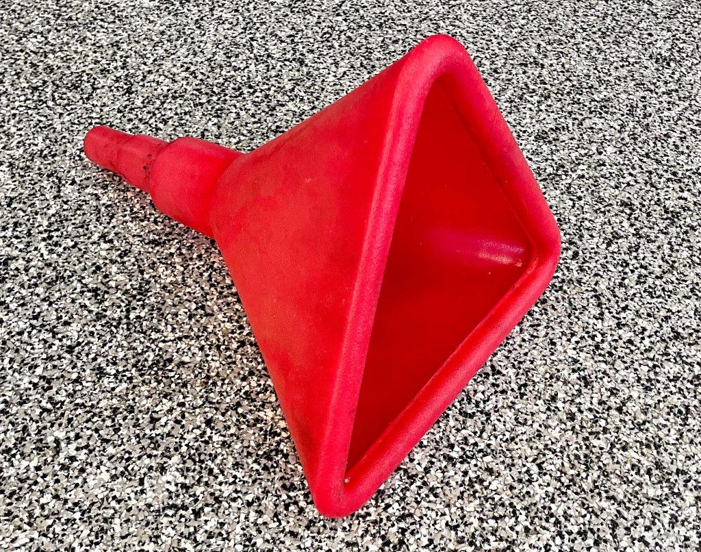 Essential Garage Tools: Drain Pans, Drip Trays, Funnels & Parts Organizers