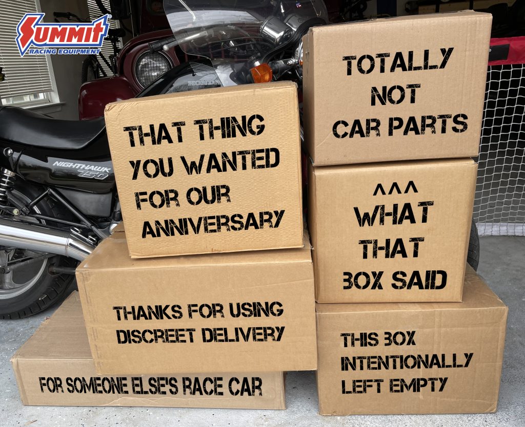 Summit Racing Introduces New "Discreet Delivery" Service