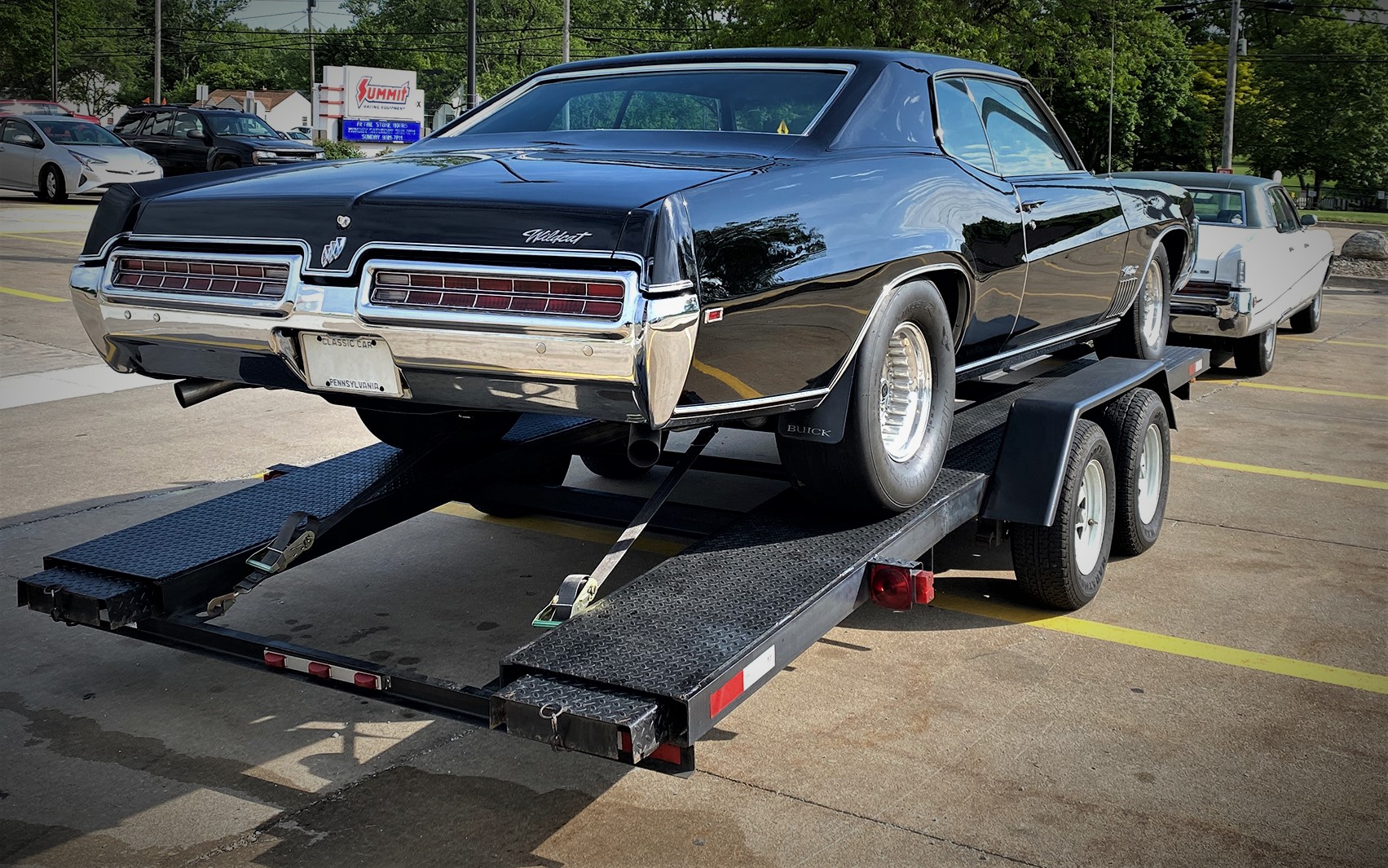 Lot Shots: An Awesome 1970 Buick Electra Sedan Towing an Even More ...
