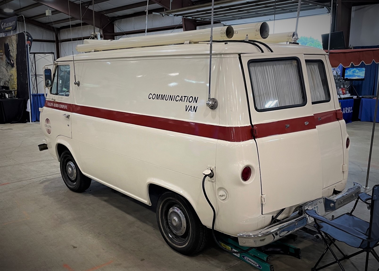 This Restored 1964 Ford Econoline Communications Van is a Rolling Radio ...