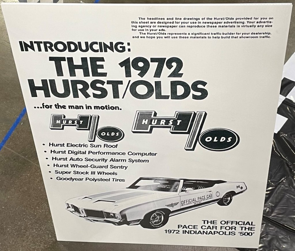 For 1972, Hurst/Olds Indy 500 Pace Car Replicas Came in a Coupe or ...