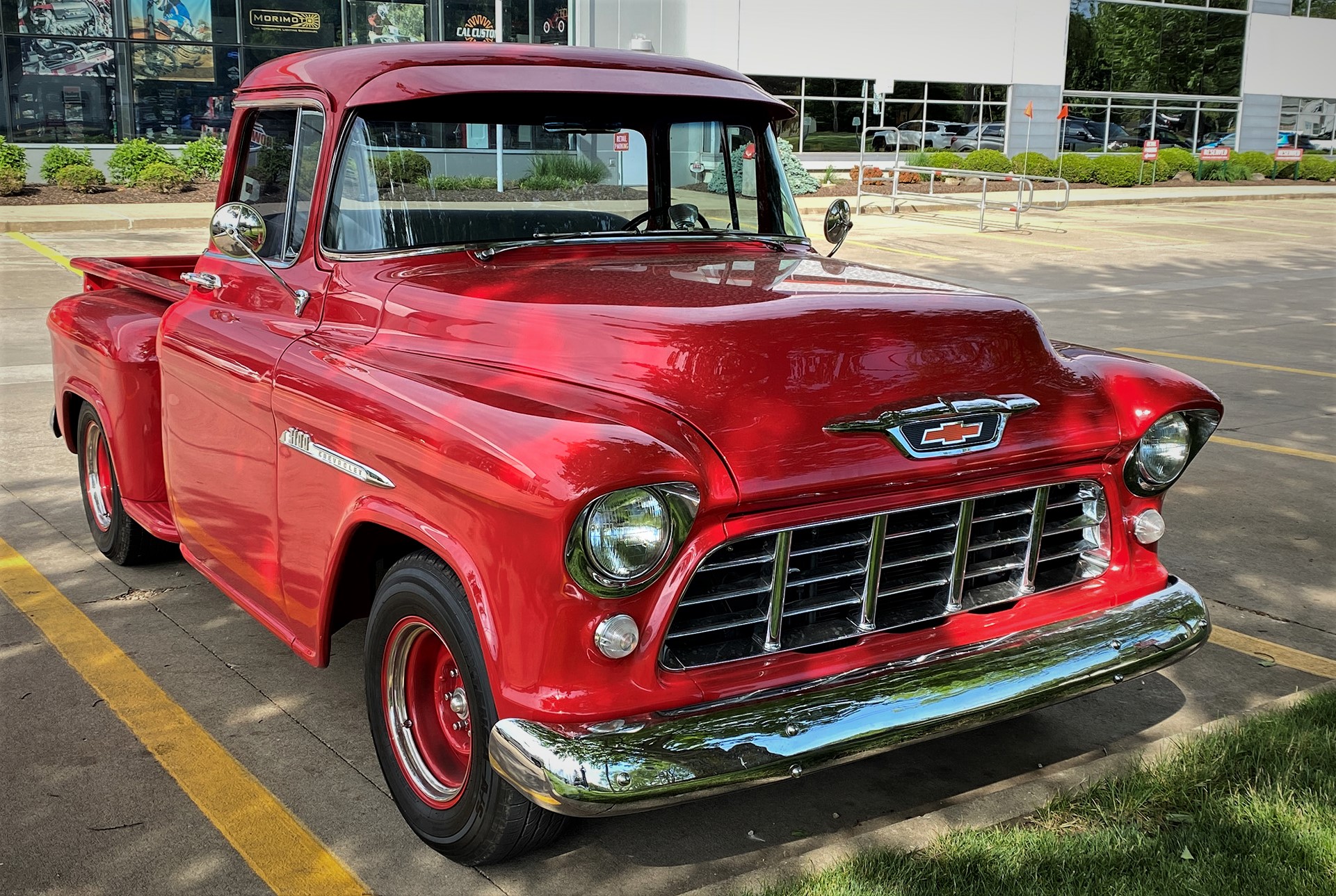 Lot Shots: In 1955, the Chevy 3100 Task Force Picked Up Where the ...
