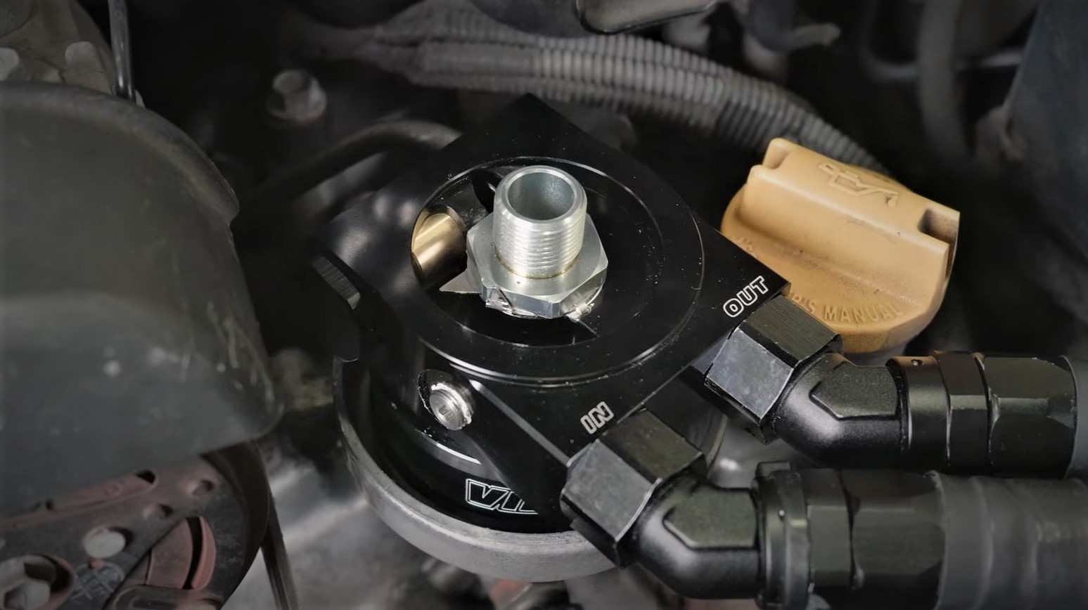 Parts Bin: These Oil Cooler Sandwich Adapter Kits from Vibrant ...