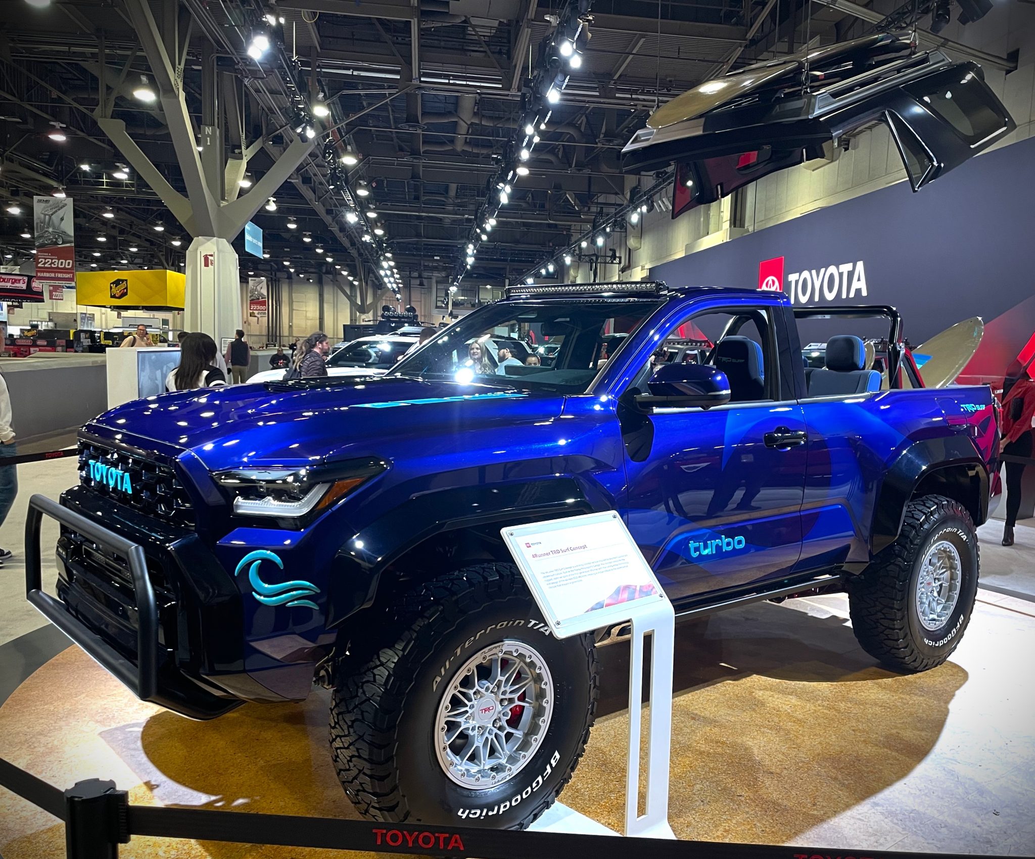 SEMA 2024 Concept Vehicle: Toyota’s 4Runner TRD Surf Concept is off the ...