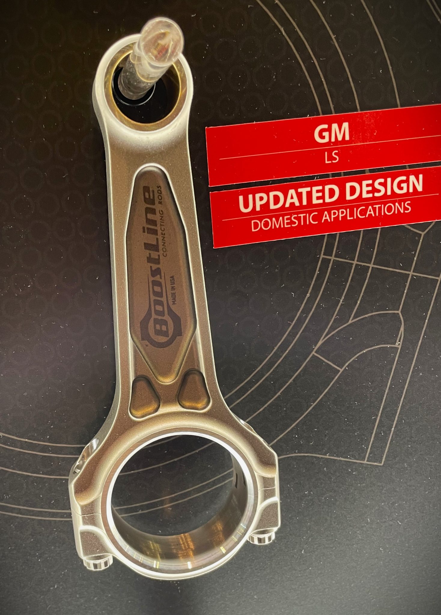 BoostLine Shows Off a New Connecting Rod Design at 2024 SEMA Show