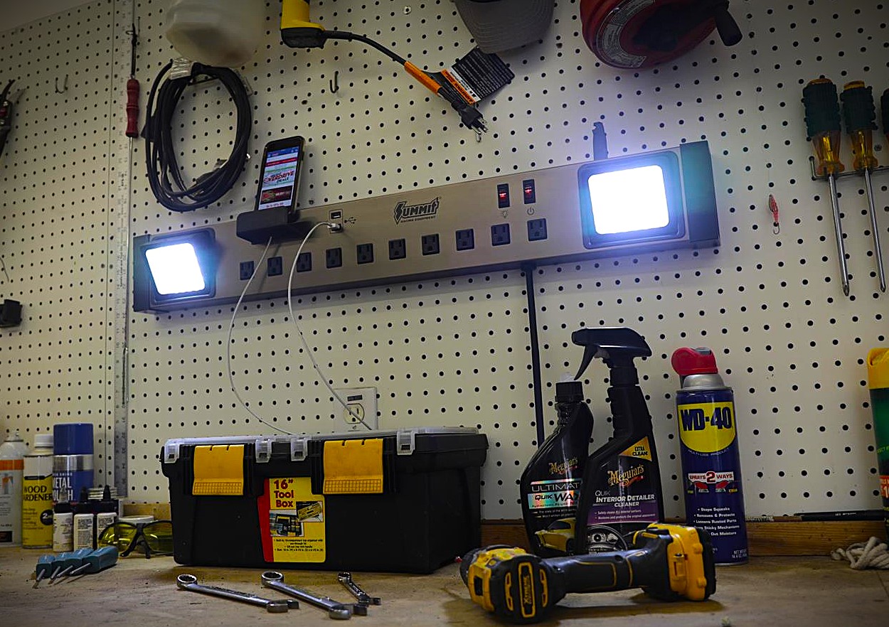 Parts Bin: Work Smarter & Faster with a Summit Racing Workbench Power ...
