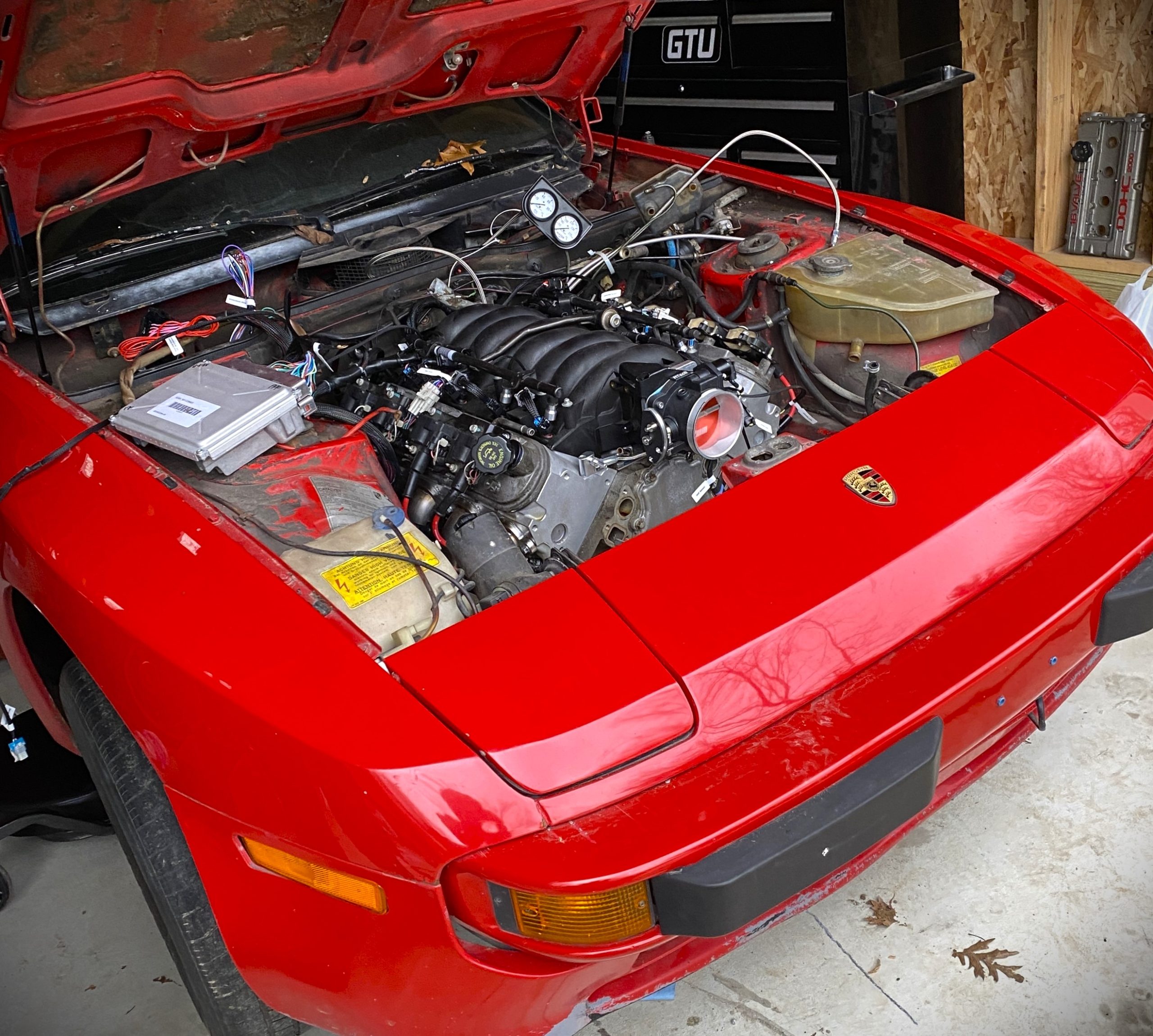 Stuttgart Meets Detroit: Check Out This LS-Swapped Porsche 944 Built by ...